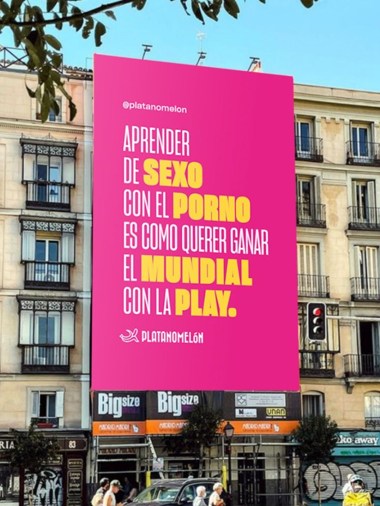 Campaña de Weekend para la primera tienda física de la marca erótica Platanomelón - Murcia Visual